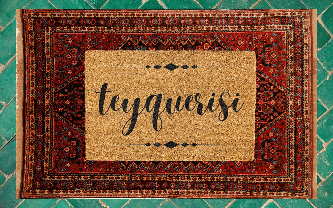 Teyquerisi Tapete, Take It Easy Door Mat, Spanish Door Mat, Funny ...