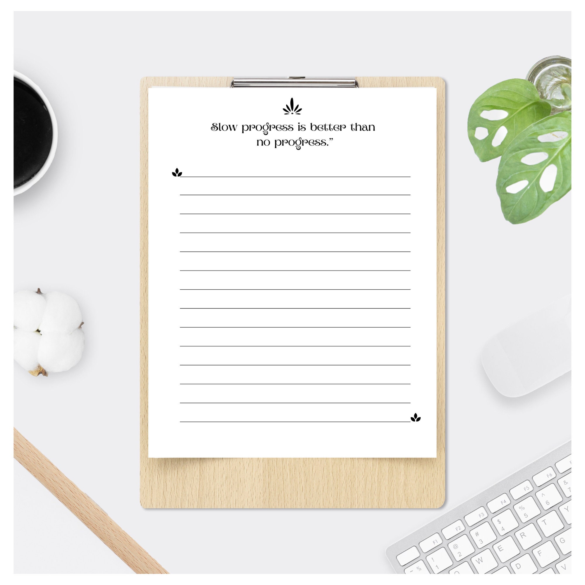 Printable Minimalist Notes, Printable Memo, Digital Download, Printable ...
