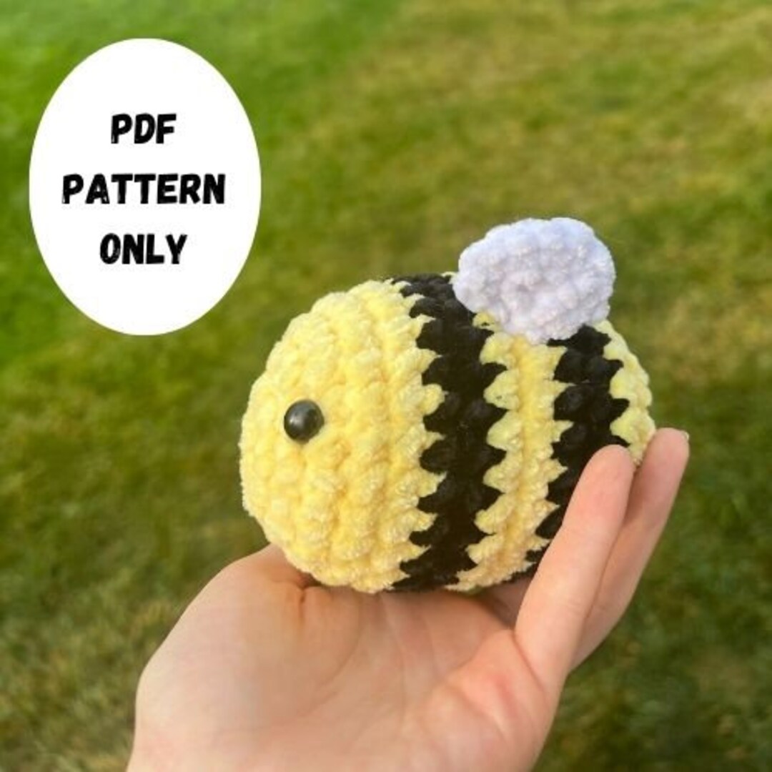Crochet Bumble Bee Pattern (PDF ONLY) - Etsy