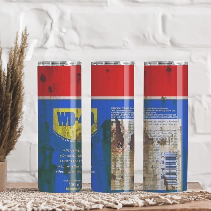 Wd40 Drinking Tumblers - Etsy