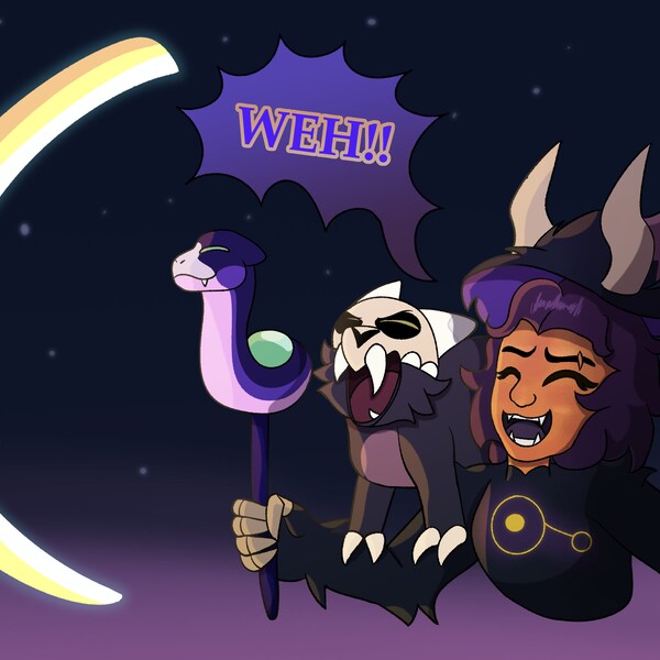 Luz & Stringbean Sticker | the Owl House - Etsy