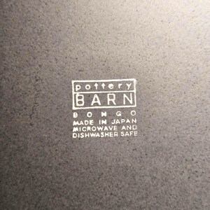 Pottery Barn "set of Four" Bongo Chop Chargers or Dinner Plates - Etsy