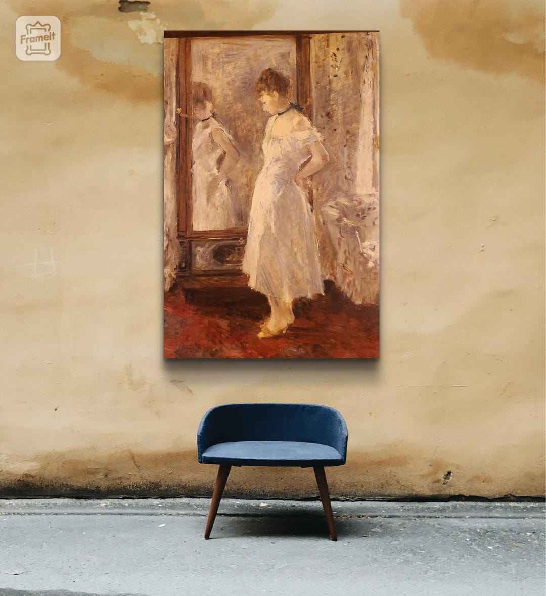 Berthe Morisot, "the Psyche Mirror" 13 X 19 Giclee Fine Art Print - Etsy