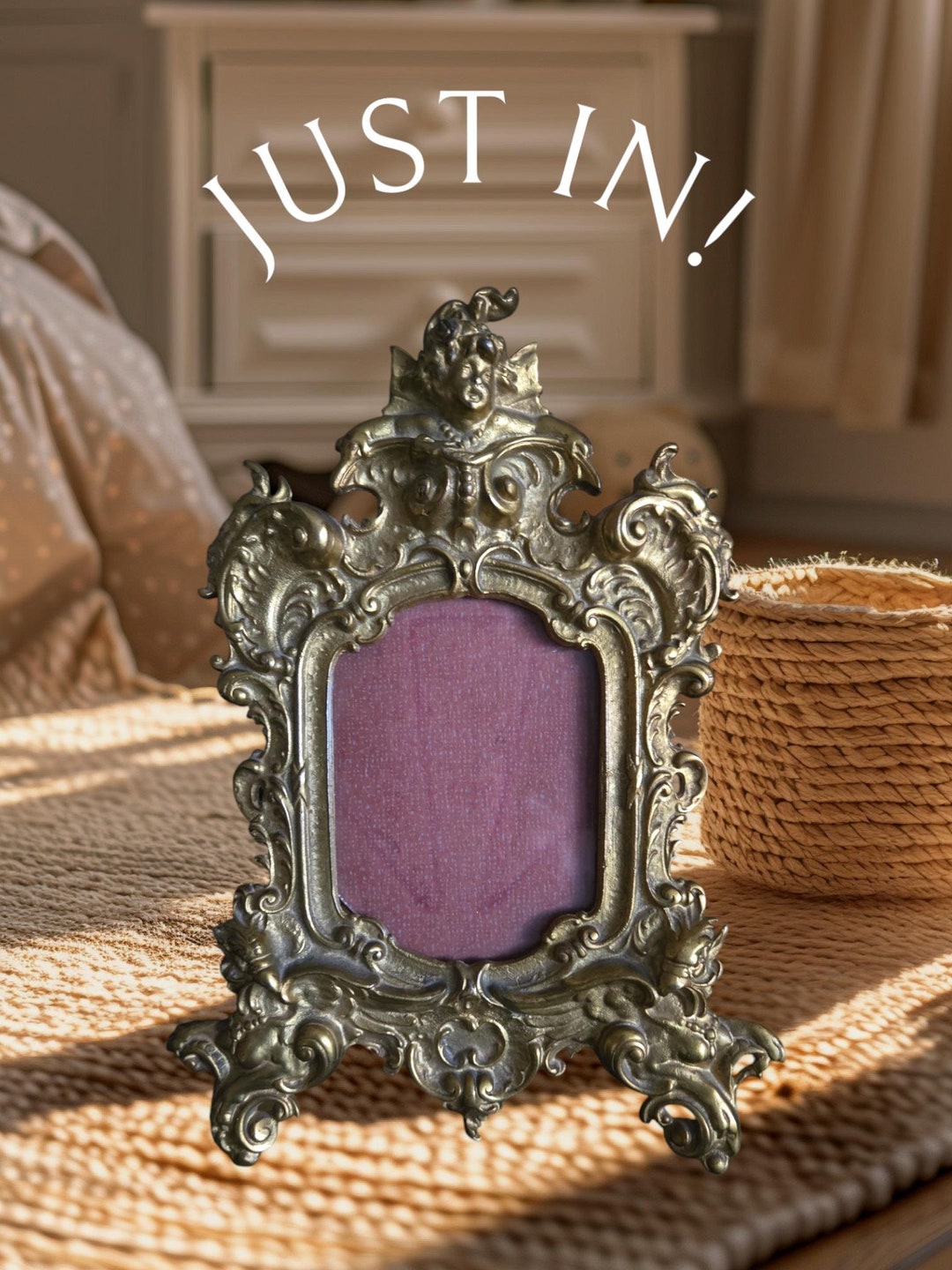 Antique French Baroque Picture Frame 1800s - Etsy