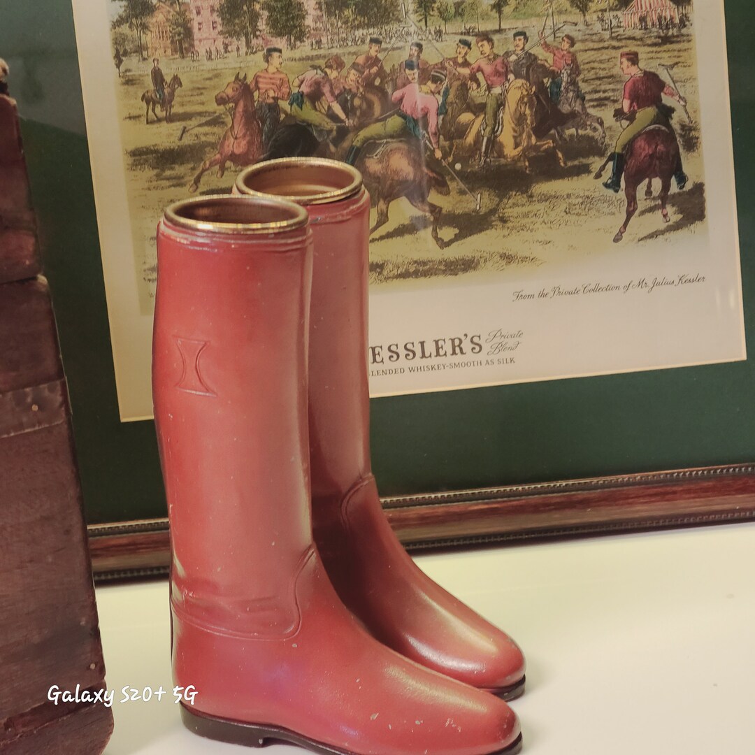 Vintage English Metal Riding Boot Lighters - Etsy