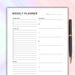 Weekly Planner, Weekly Schedule, Printable Planner, A4/a5/letter ...