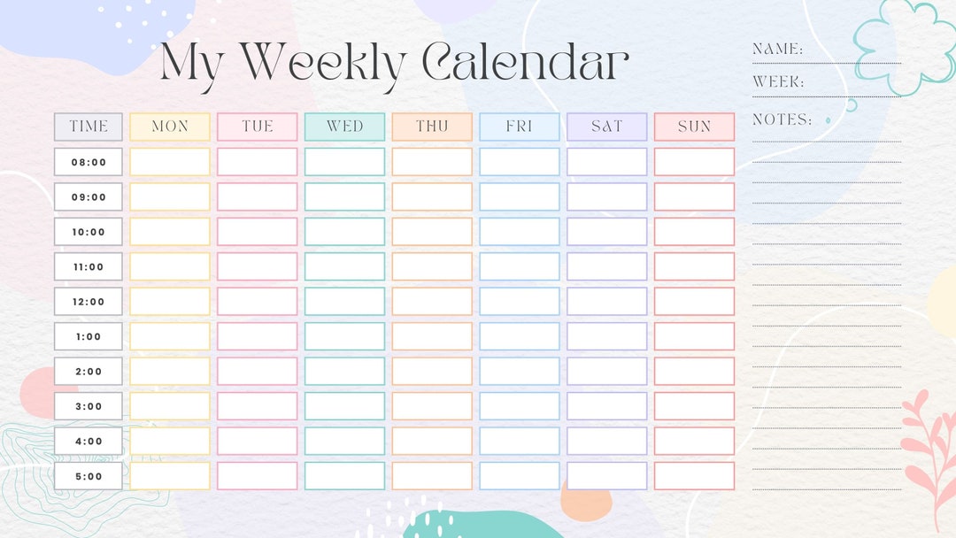 Smart Calendar - Etsy