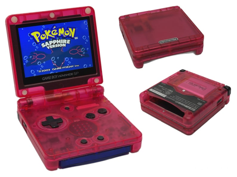 Nintendo GBA SP IPS V5 Upgraded Display 10 Lvl Brightness - Etsy