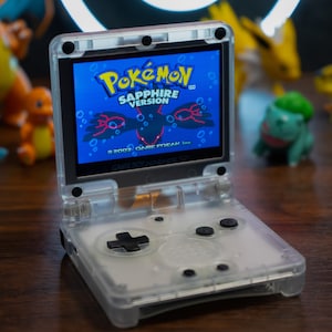 Nintendo GBA SP IPS V5 Upgraded Display 15 Lvl Brightness W/1000 Mah ...