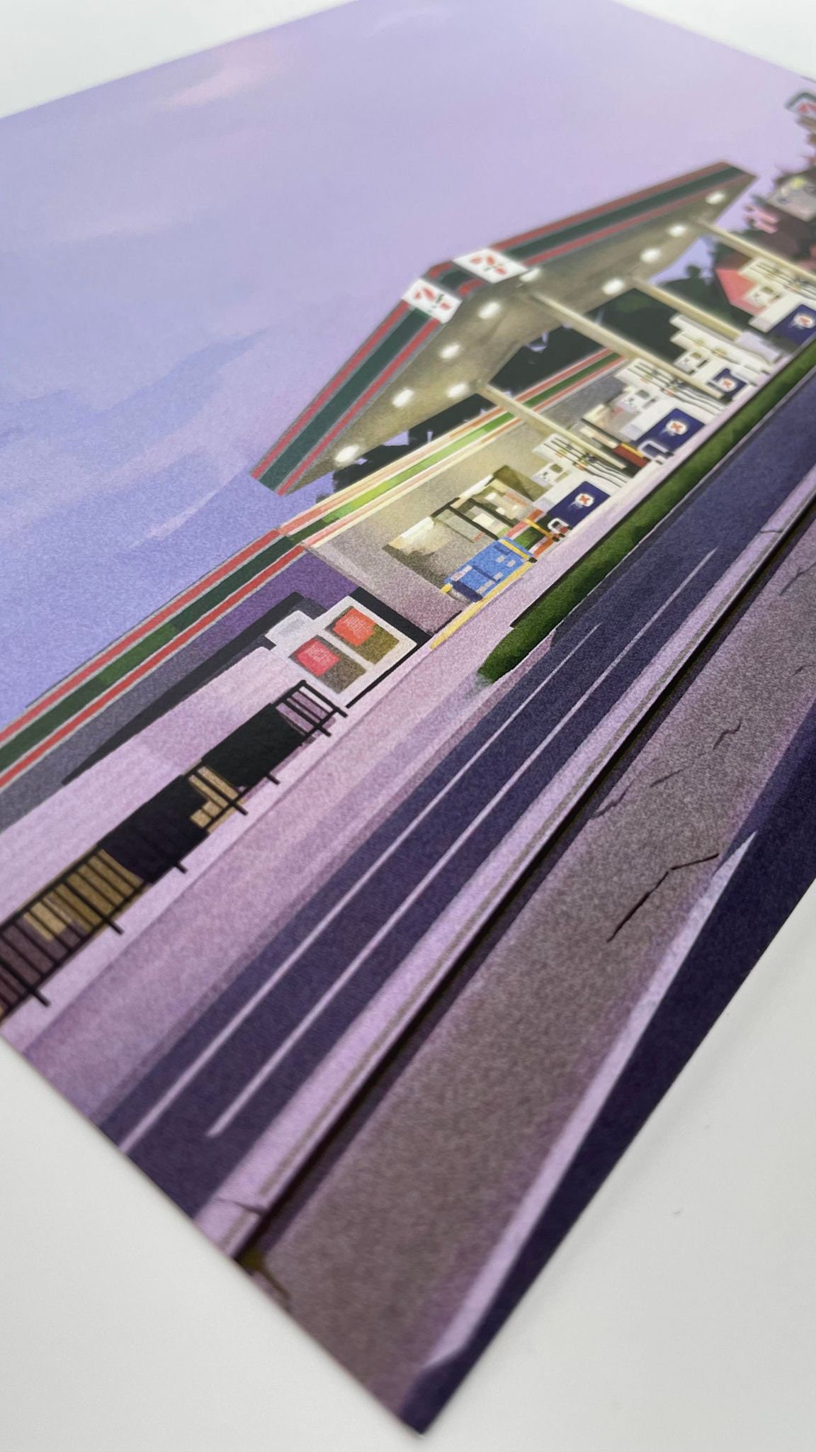 7eleven, Landscape Art Print - Etsy