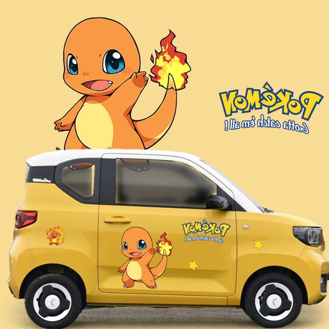 Anime Pokemon Car Decaldemon Stickeranime Car Decalfunny - Etsy