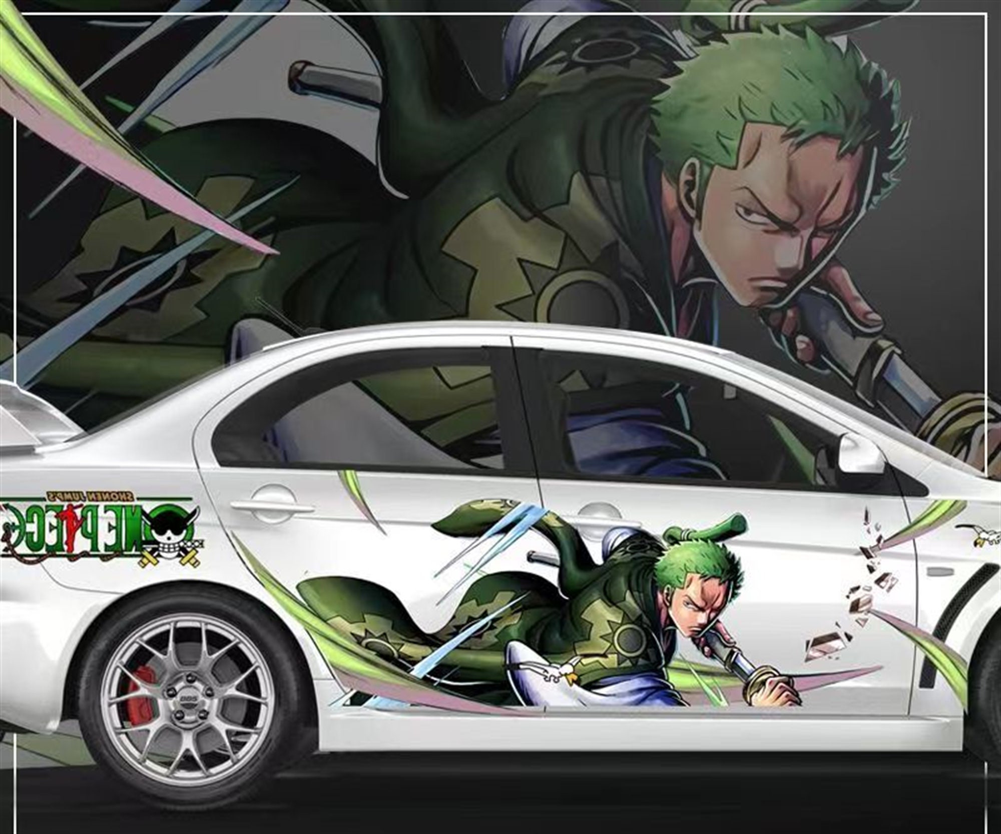 Anime Livery for One Piece Style Car Anime Universal Side Car - Etsy ...