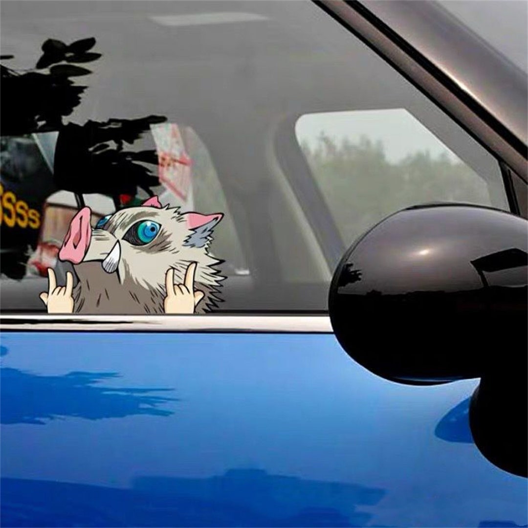 Demon Style Anime Livery Anime Car Sticker Car Decals Car - Etsy