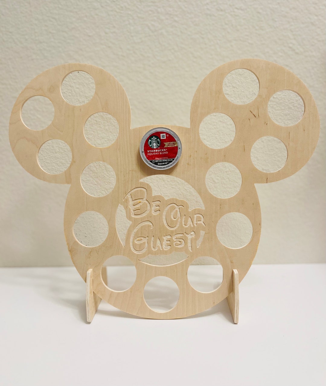 Cute Mouse and Ears K Cup Holder - Pod Storage - Mickey- Keurig ...