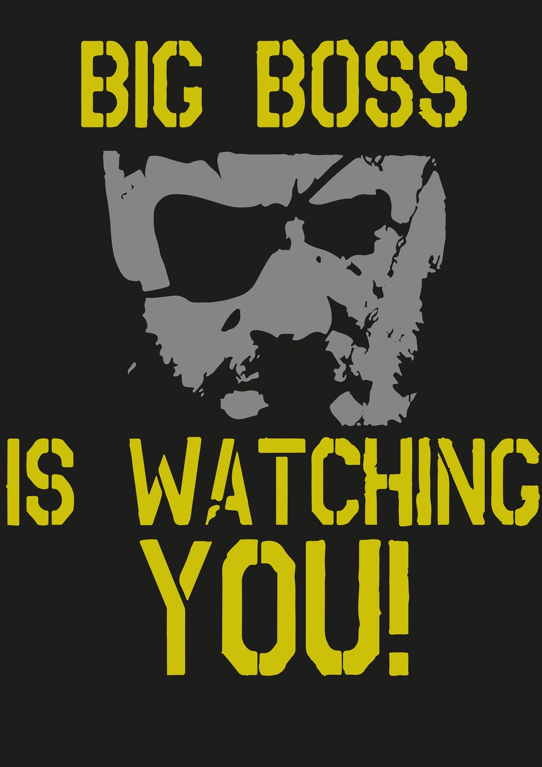 Vector Big Boss Layered / Pdf / PNG / Ai Editable / Digital File Activo ...