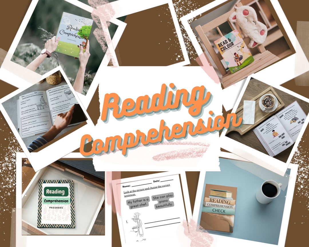 English Reading Comprehension (PDF) Printable Worksheet - Etsy