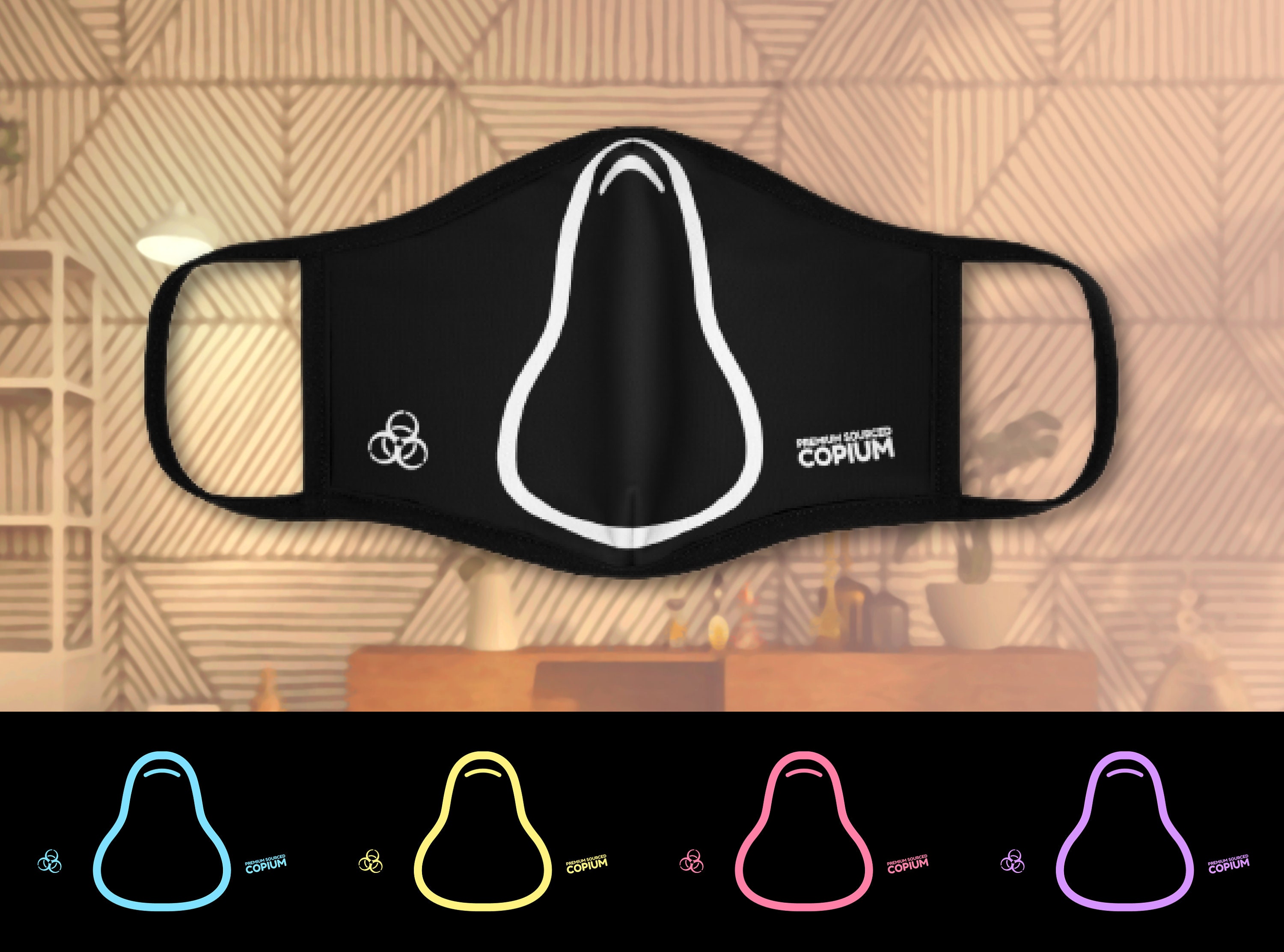 Copium Mask Meme Gag Gift Twitch Vtuber Gamer Streamers Fans - Etsy