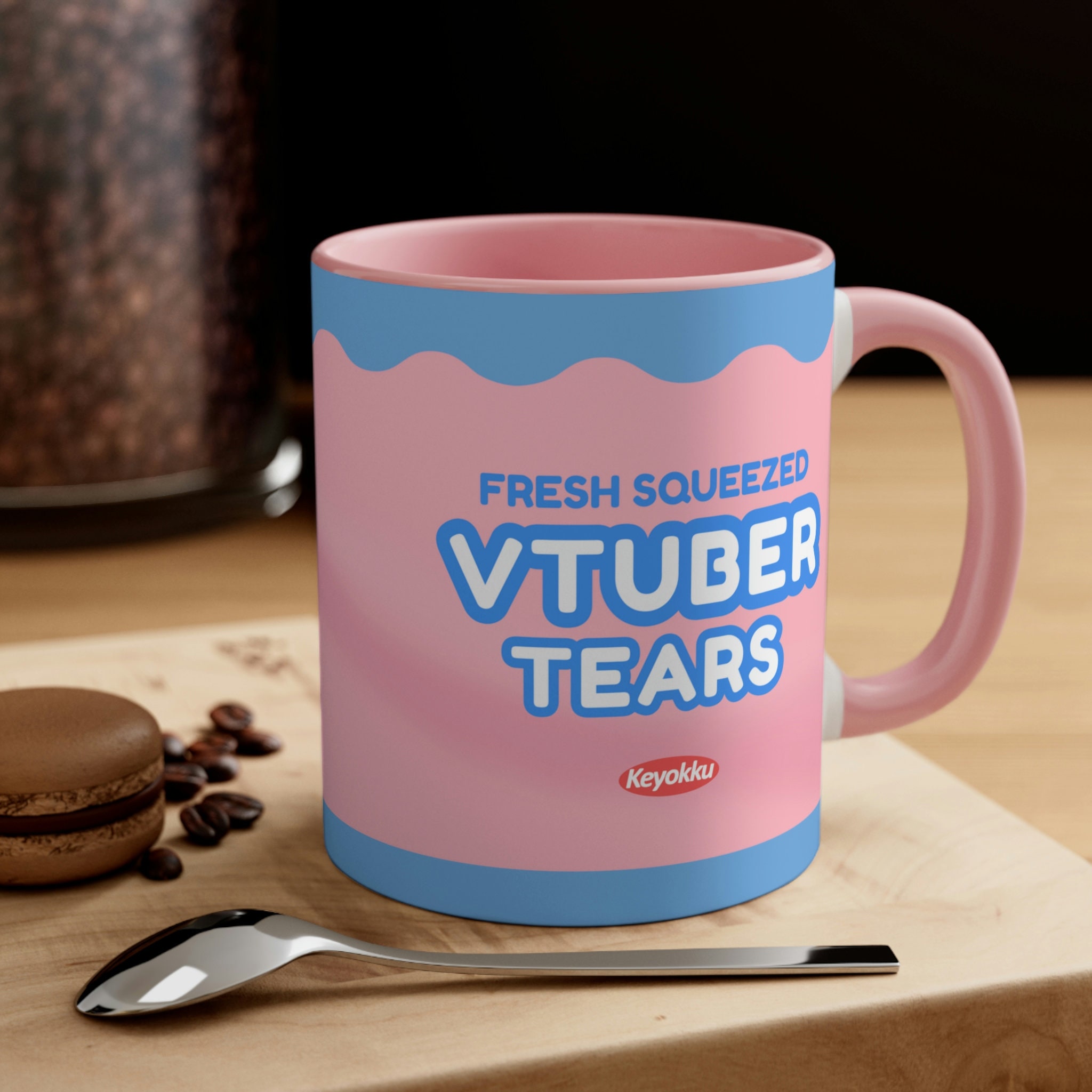 Vtuber Tears Mug Meme Gag Gift Twitch Gamer Streamers Fans - Etsy
