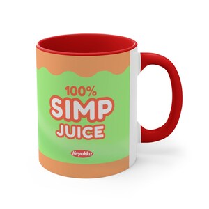 Simp Juice Mug Meme Gag Gift Twitch Vtuber Gamer Streamers Fans - Etsy