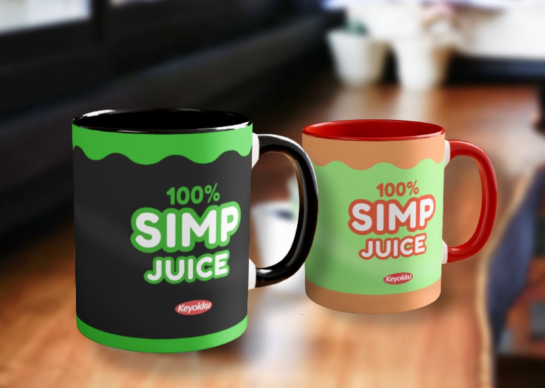 Simp Juice Mug Meme Gag Gift Twitch Vtuber Gamer Streamers Fans - Etsy