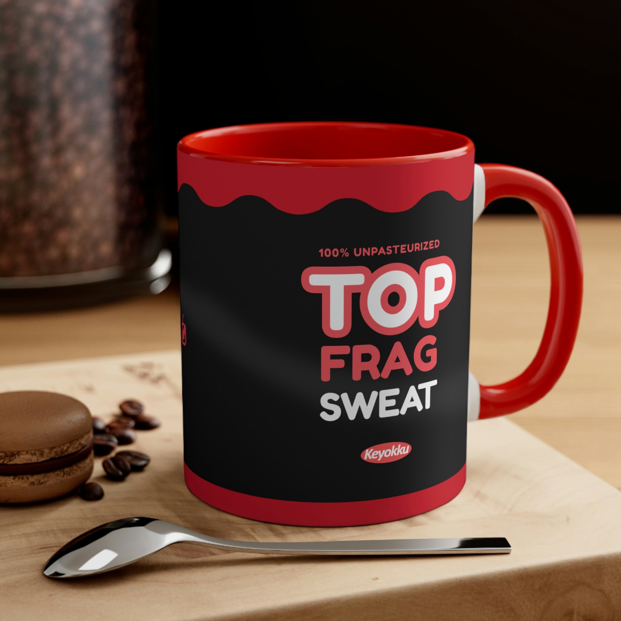 Top Frag Sweat Mug Meme Gag Gift Twitch Vtuber Gamer Streamers - Etsy