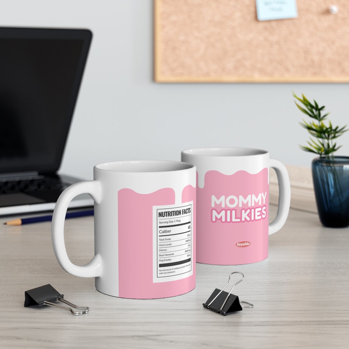 Mommy Milkies Mug Meme Gag Gift Twitch Vtuber Gamer Streamers - Etsy