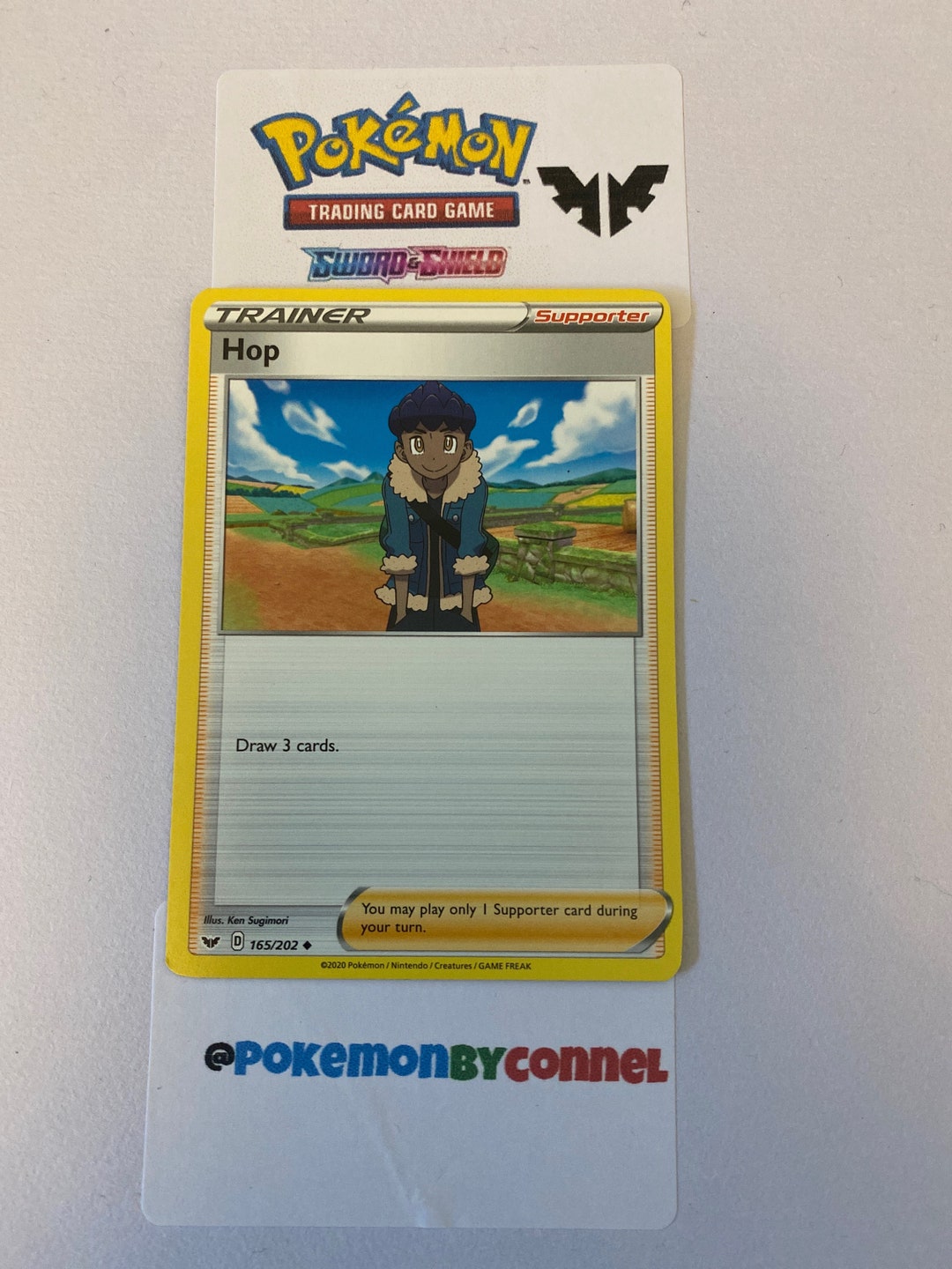 Pokemon Card Sword and Shield Base Set Hop No:165 - Etsy