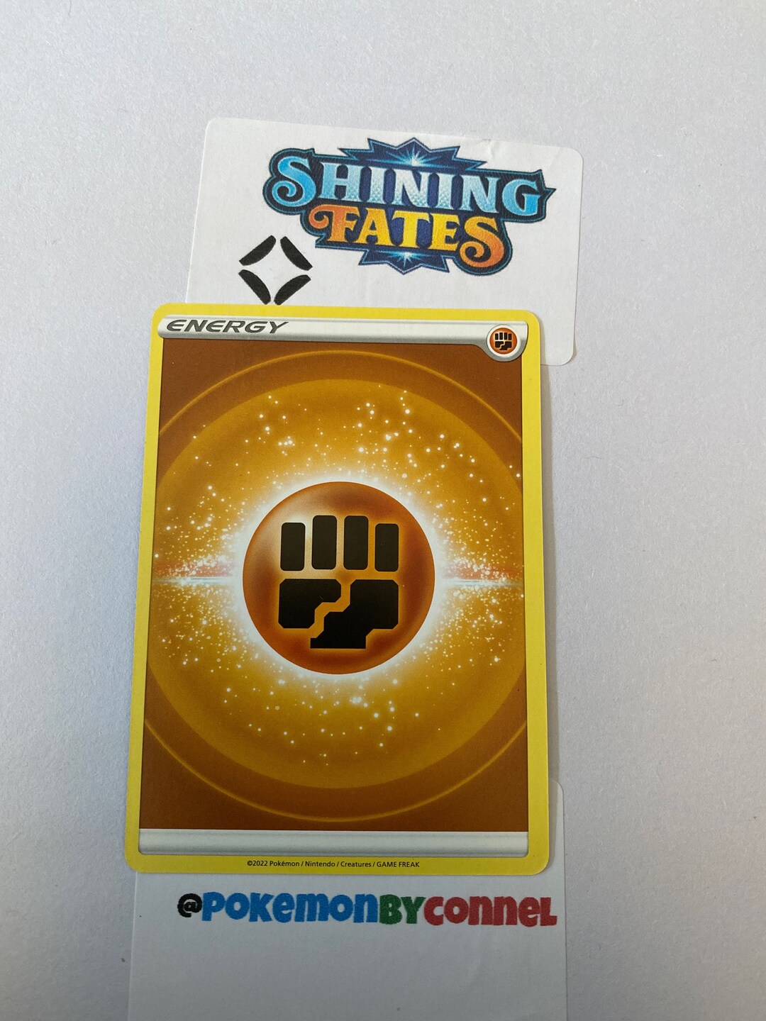 Pokemon Card - Energy Fighting - 2022 - Etsy