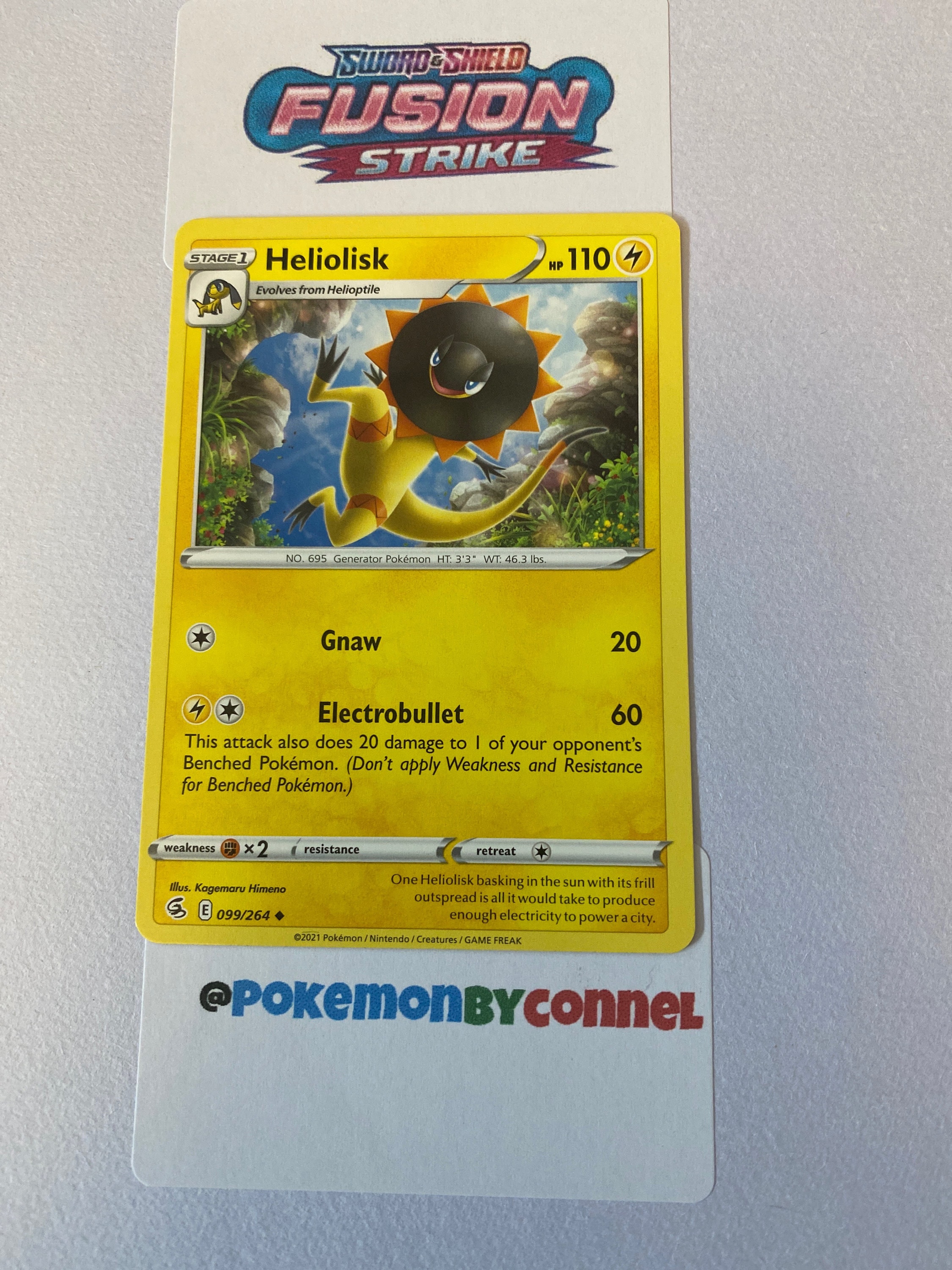 Heliolisk Pokemon Card