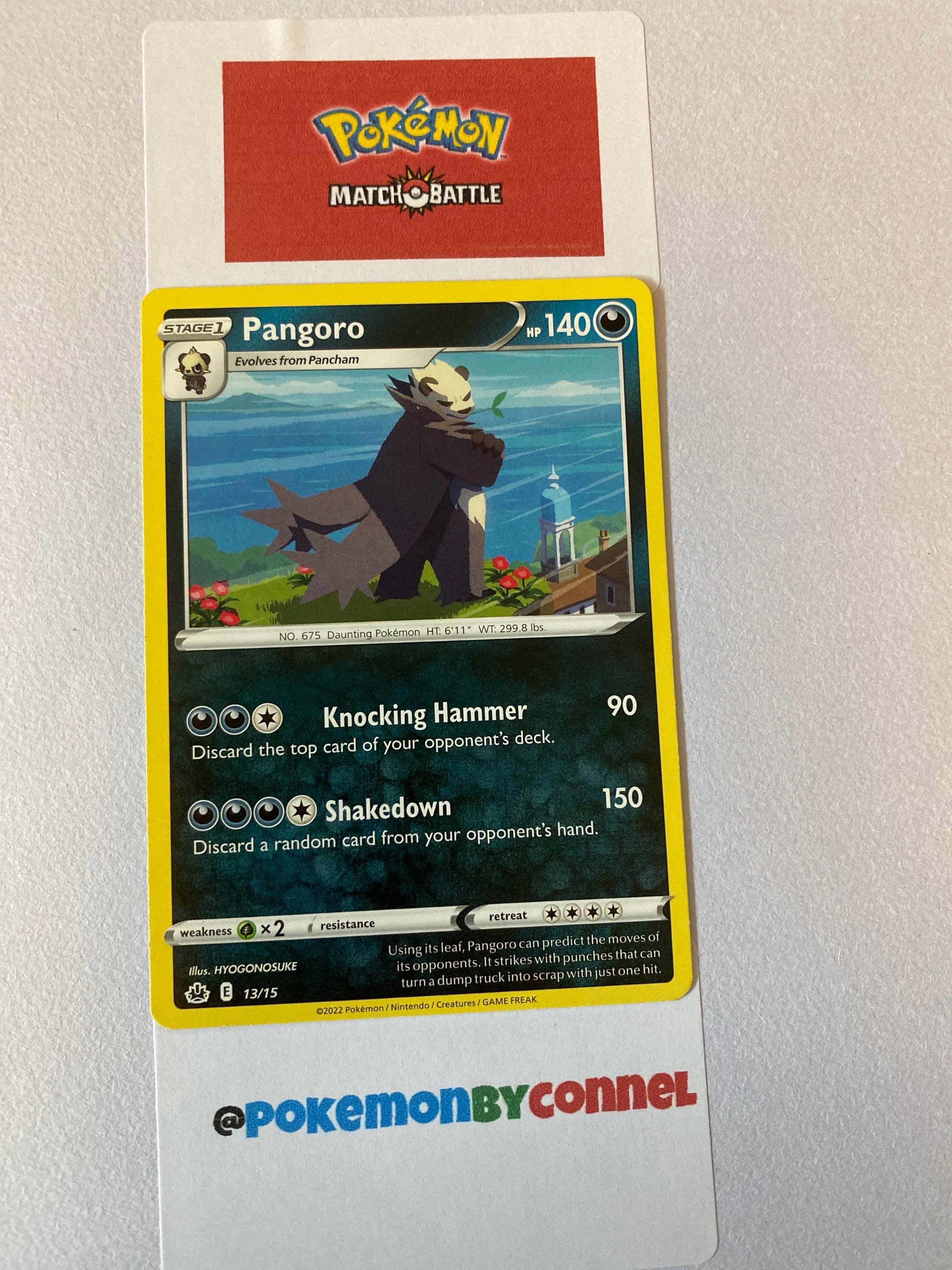 Pangoro Pokemon Card