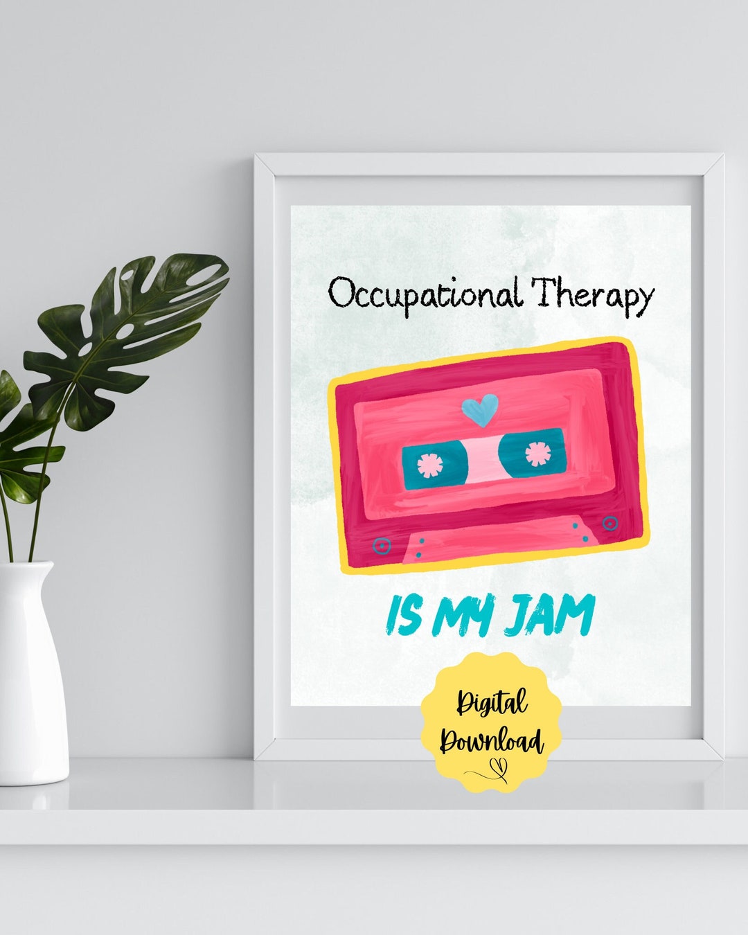 Occupational Therapy Poster | Occupational Therapy Gifts | OT Decor ...