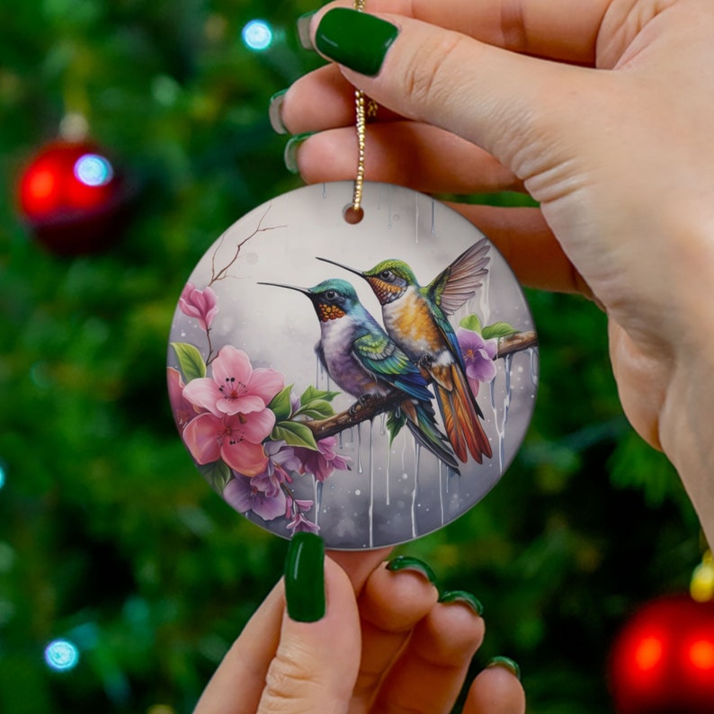 Hummingbird Ornament, Humming Bird Ornament Christmas, Ornament ...