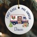 Personalized Mail Carrier Christmas Ornament, Custom Postal Worker ...
