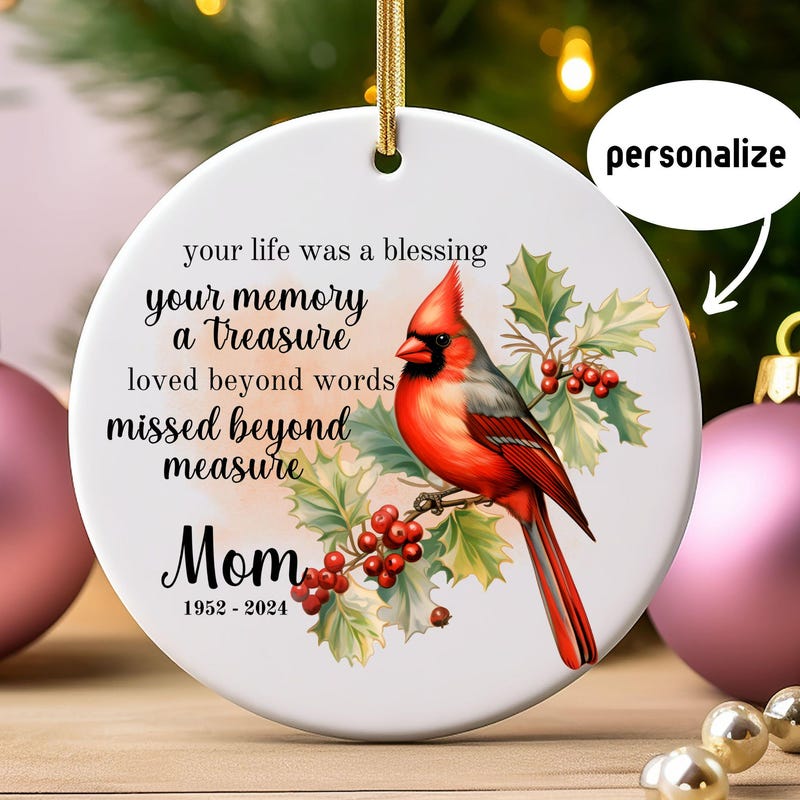 Cardinal Ornament - Etsy