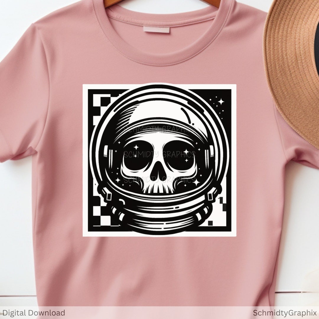 Retro Astronaut Helmet SVG Space Theme Design Dead Space Sticker ...