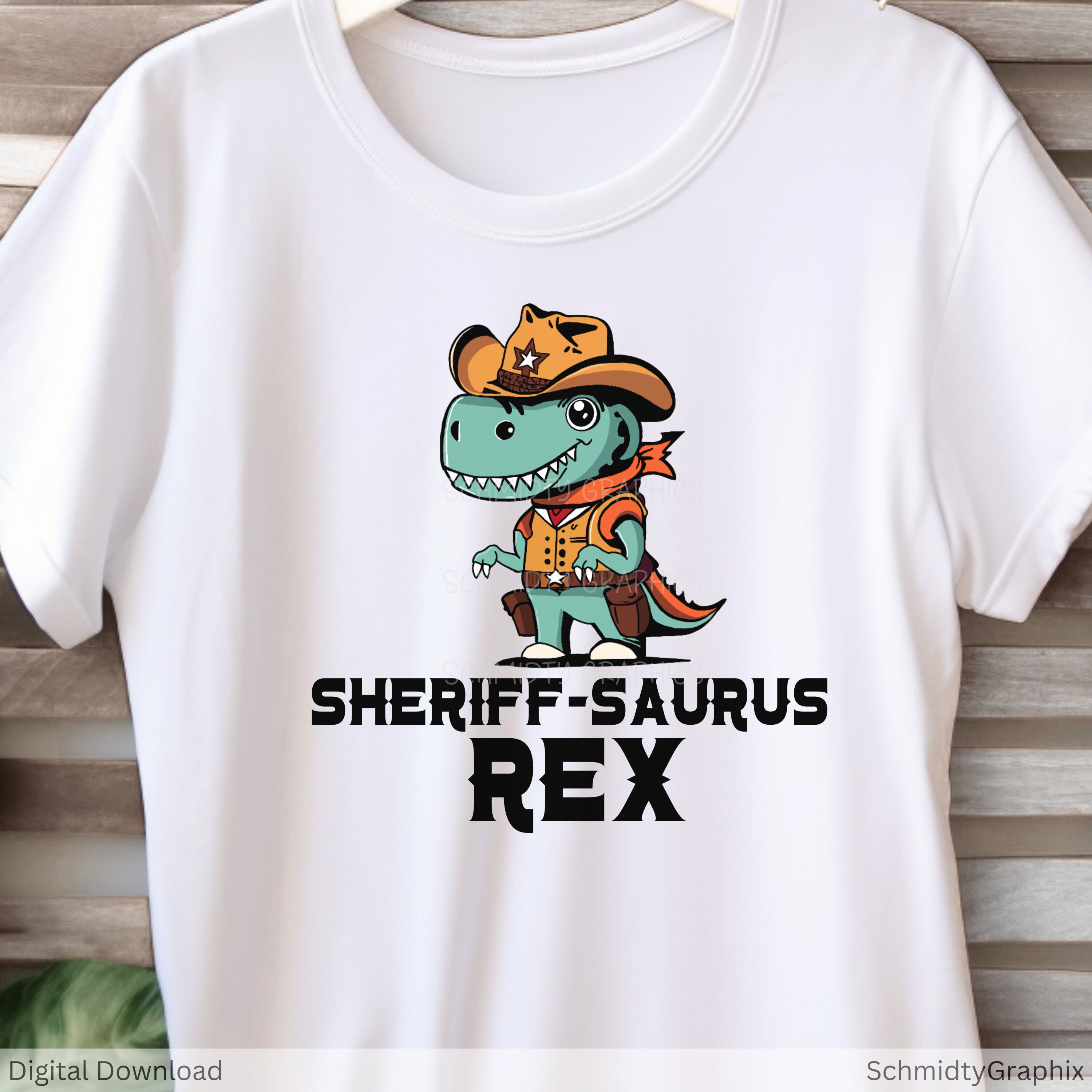 Original PNG | Kidful | Cowboy Dinosaur Design | Sheriff-saurus Rex ...