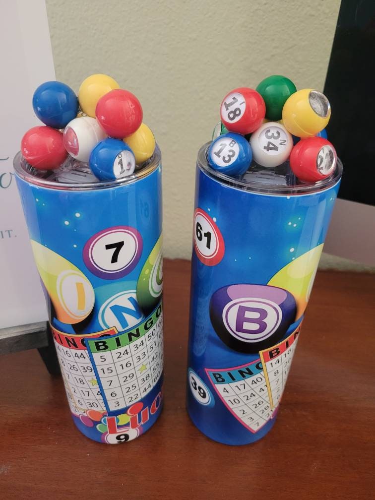 Bingo Tumbler With 3D Bingo Lid - Etsy