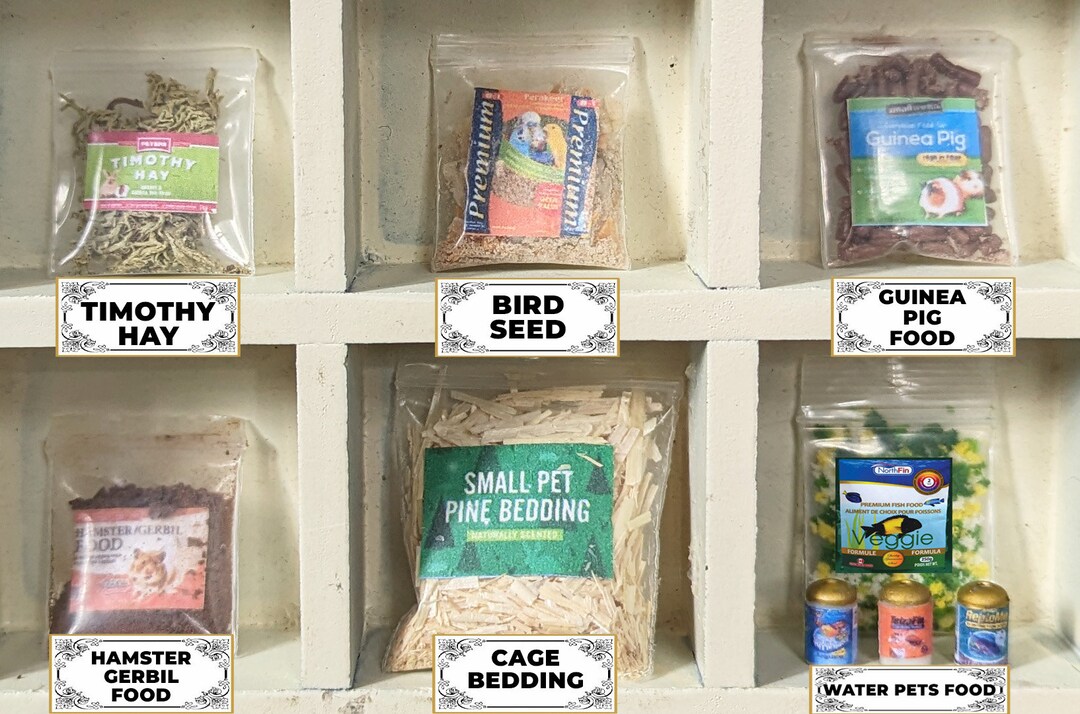 Dollhouse Small Animal Food | Dollhouse Hamster Food | Dollhouse Rabbit ...