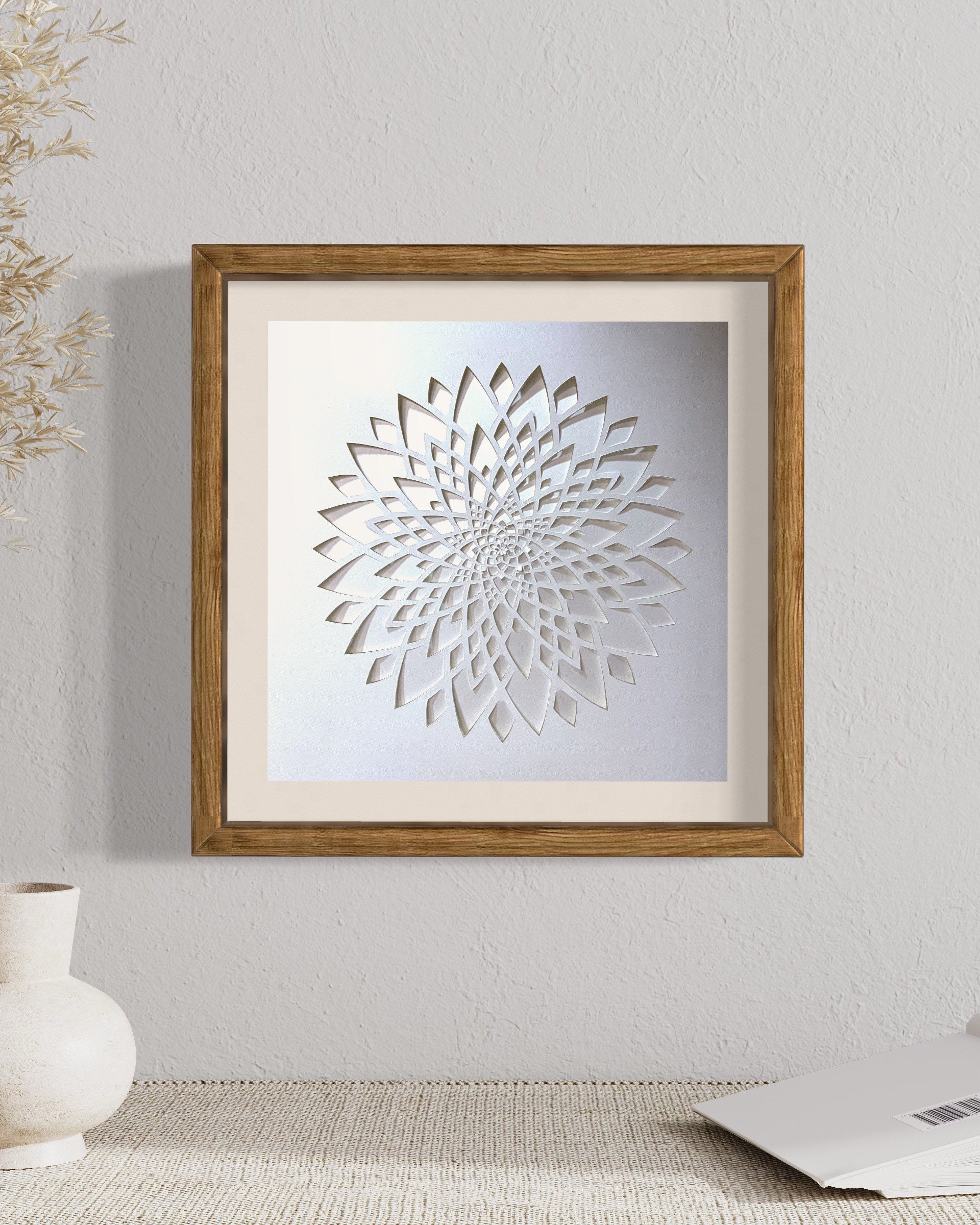 Papercut Art Wall Lamp inspired - Etsy