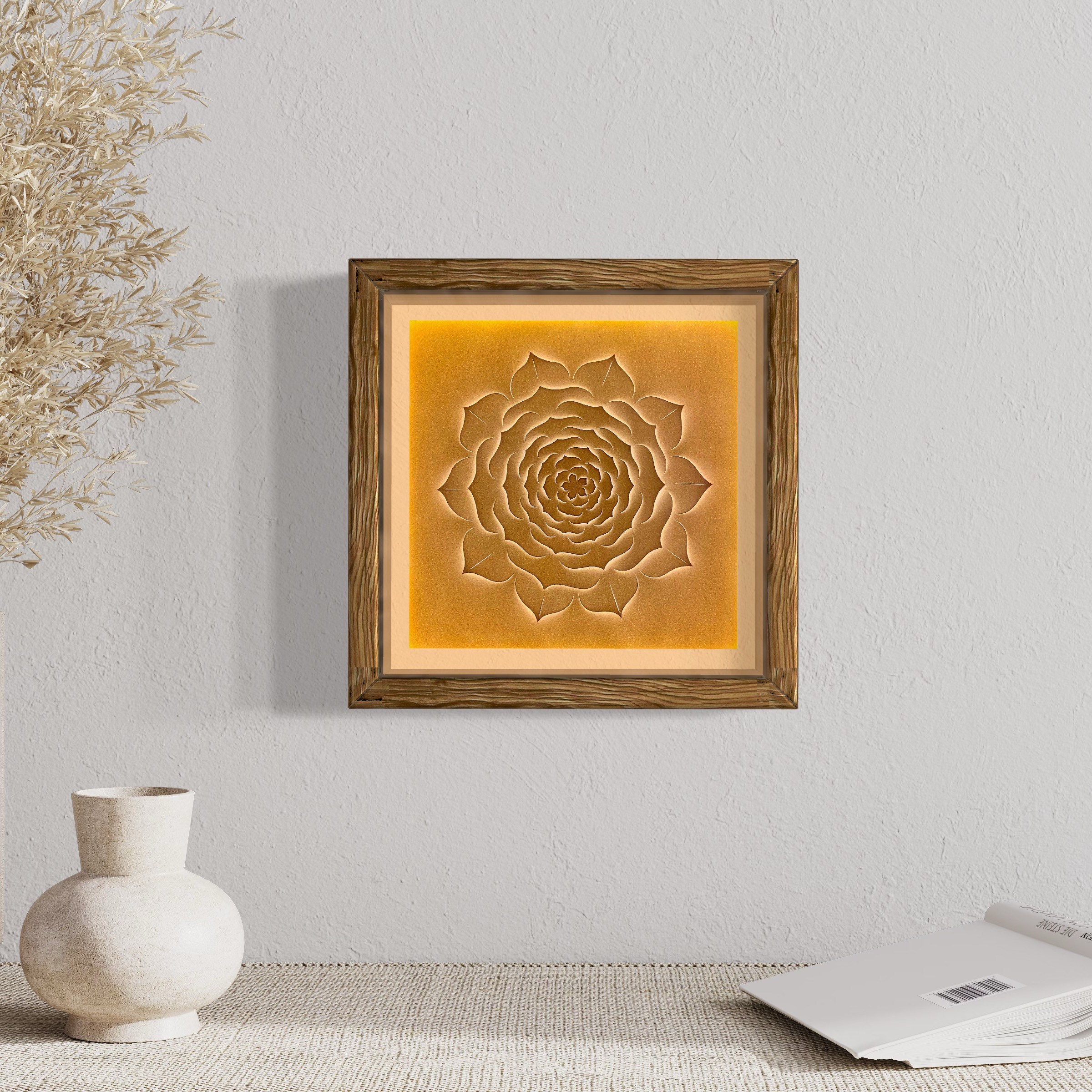 Papercut Art Serenity Lamp: archetype - Etsy