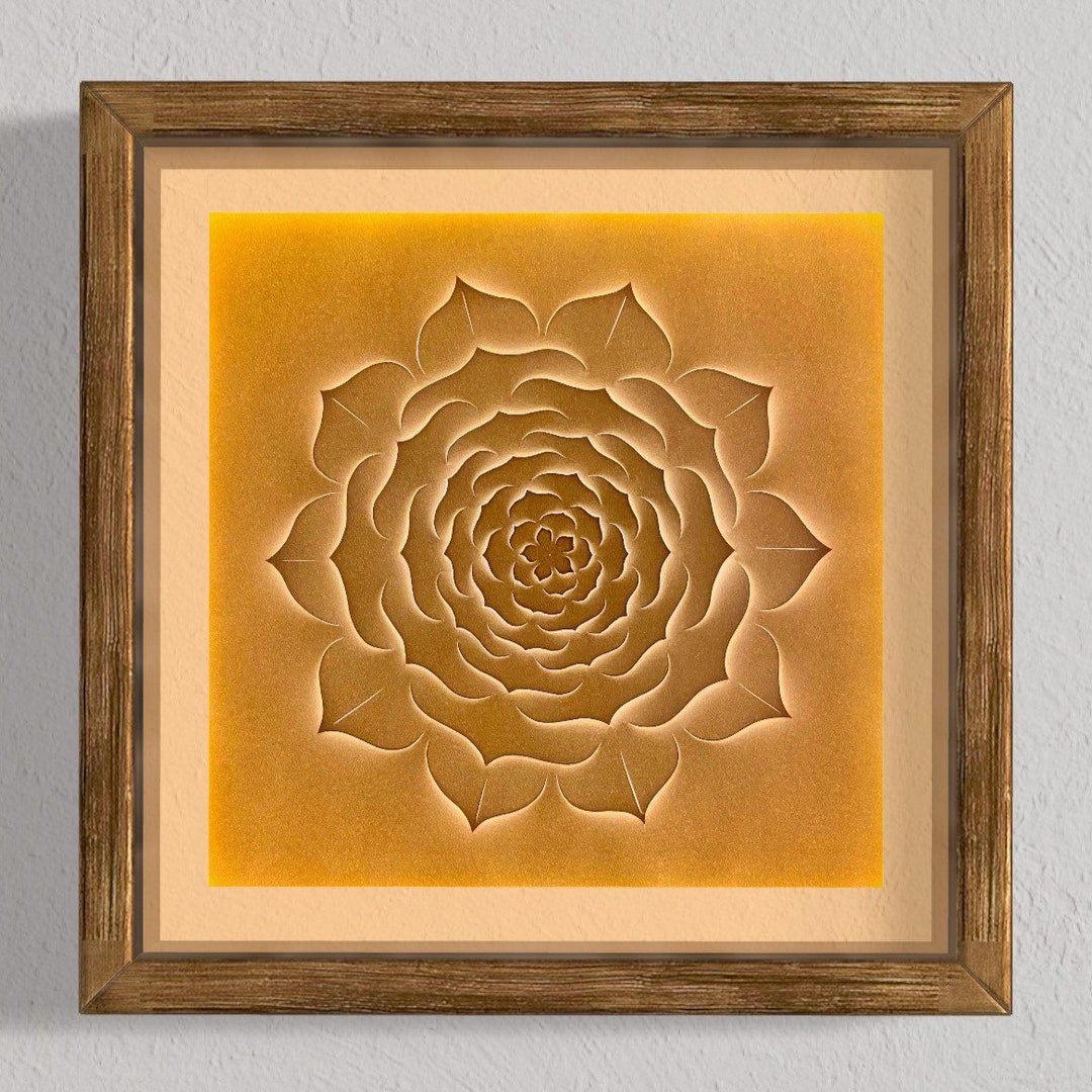 Papercut Art Serenity Lamp: ‘archetype’ - Etsy