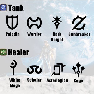 FFXIV Job Stickers - Etsy
