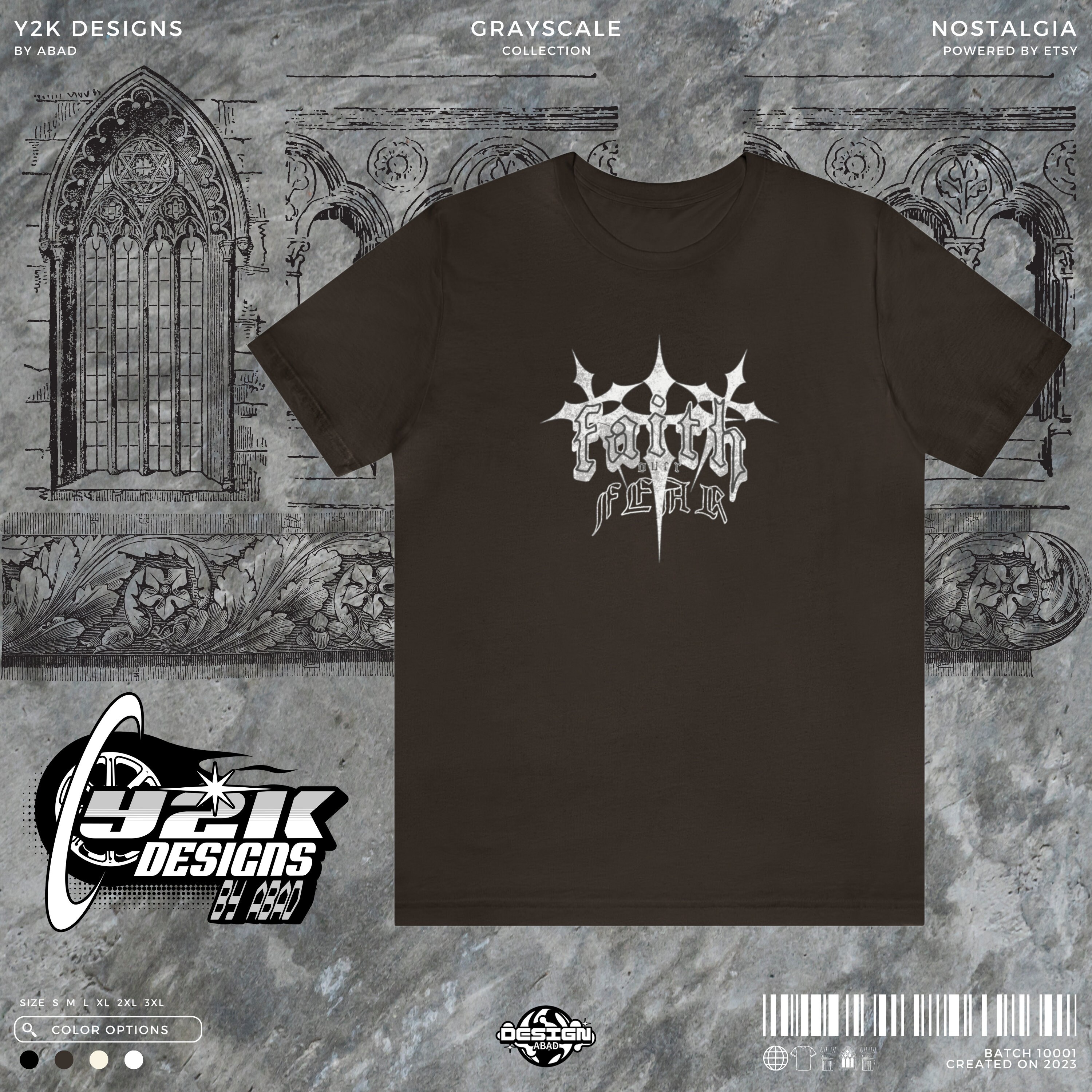 Faith Over Fear Shirt Y2k Tee Fear God Tee Faith Shirt - Etsy