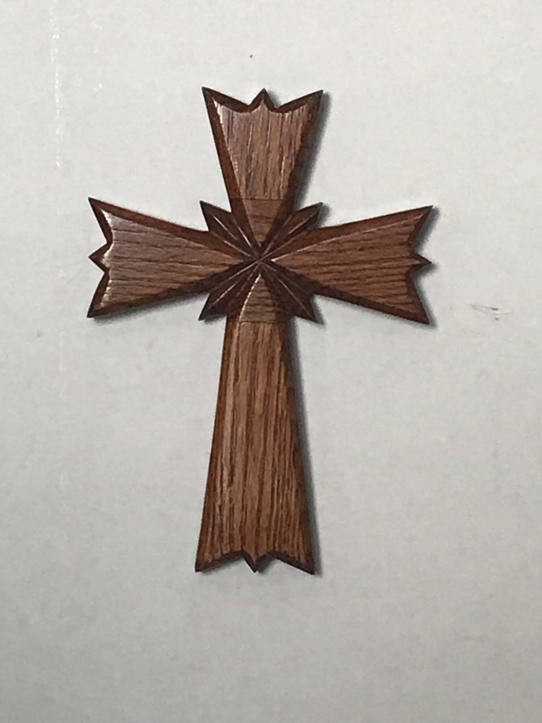 Solid Oak Wood Jubilee1 5x7 Cross - Etsy