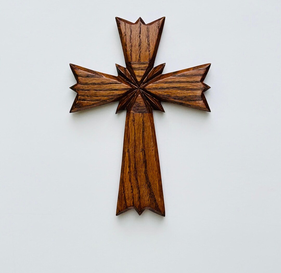 Solid Oak Wood Jubilee1 5x7 Cross - Etsy