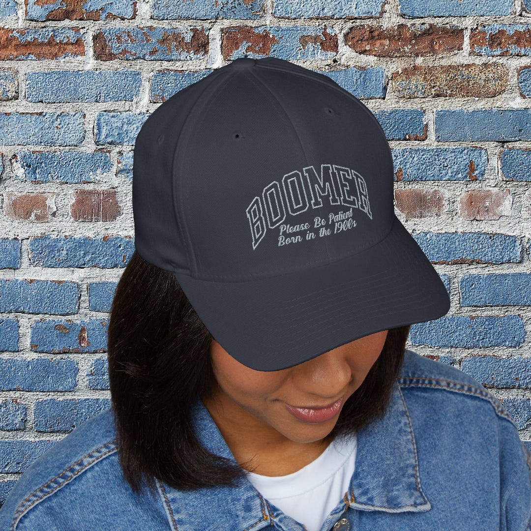 Retro Embroidered Boomer Cap, Born in the 1900s Hat, Great Gift for ...