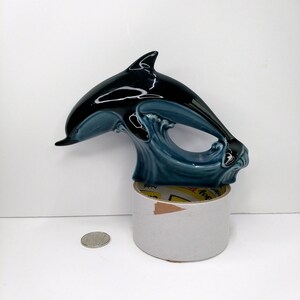 Poole Pottery Small Dolphin in Motion - Etsy UK
