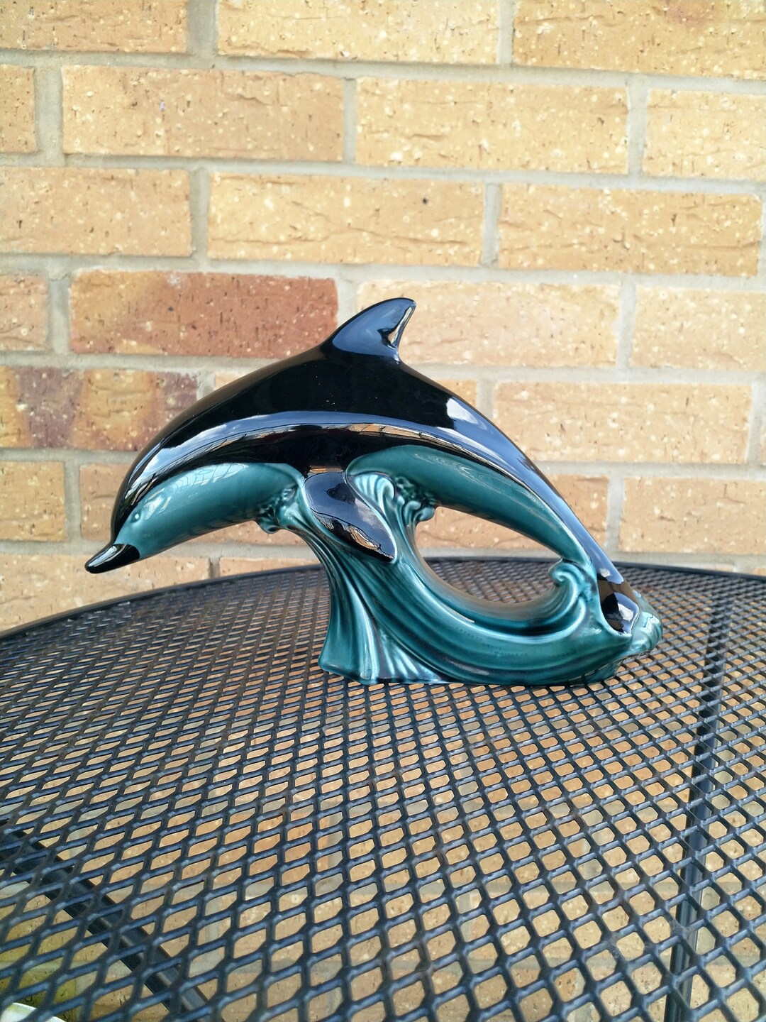 Poole Pottery Large Dolphin in Motion - Etsy UK