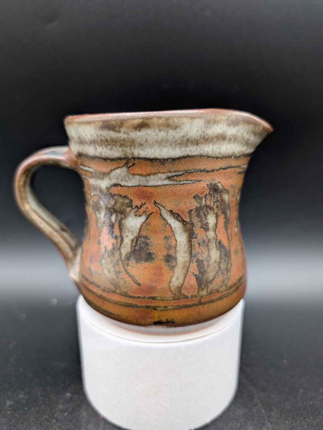 Crowan Pottery Jug With Lustrous Celadon and Tenmoku Glazes - Etsy