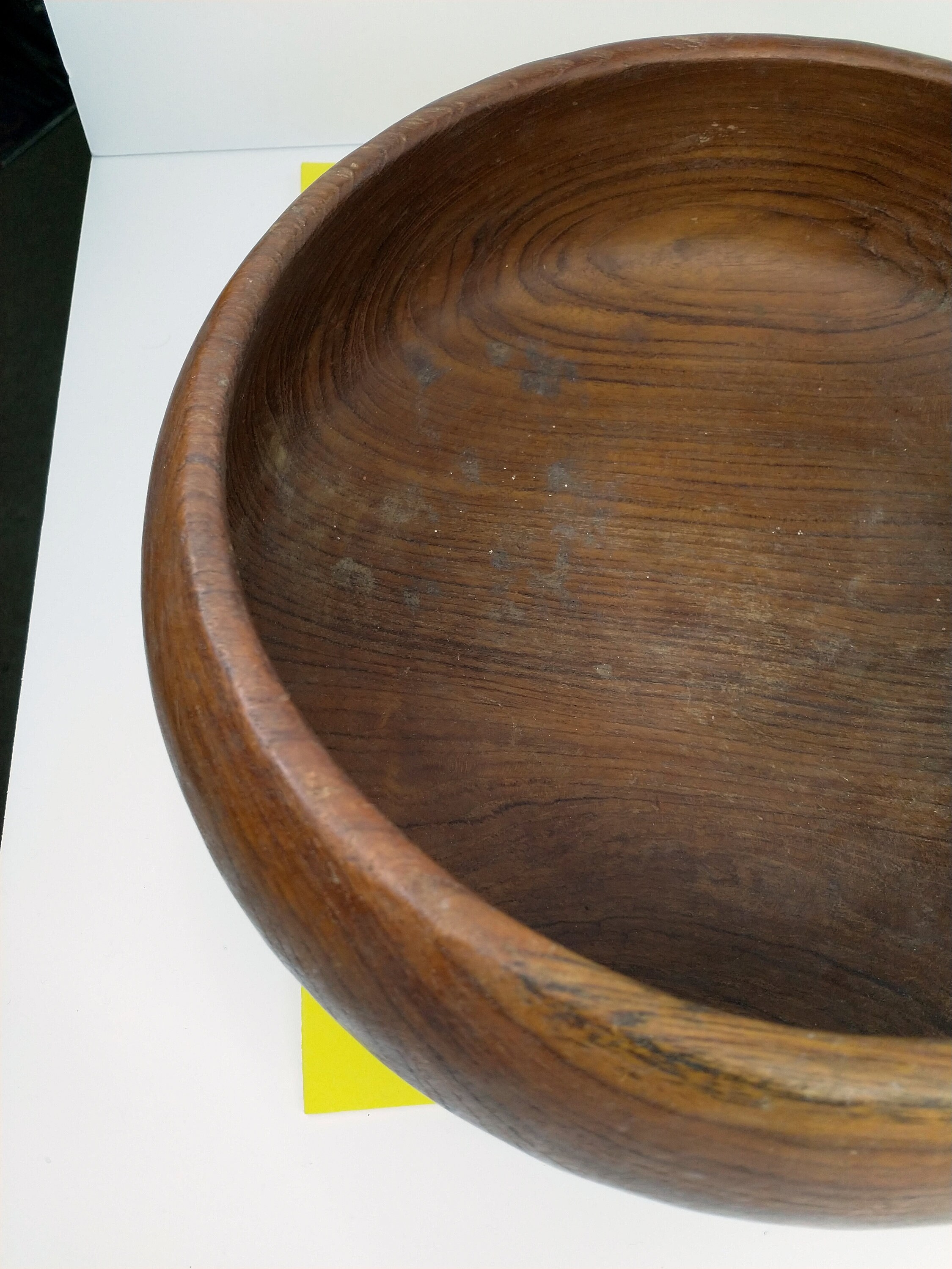Large Wooden Fruit Bowl - Etsy